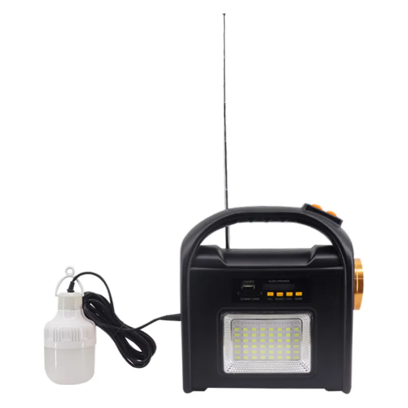 Solar LED Charging Light with Radio